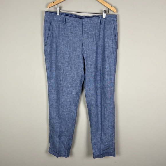 Baird Mcnutt | Pants | Baird Mcnutt Murano Pants Mens 36x3 Blue Alex ...
